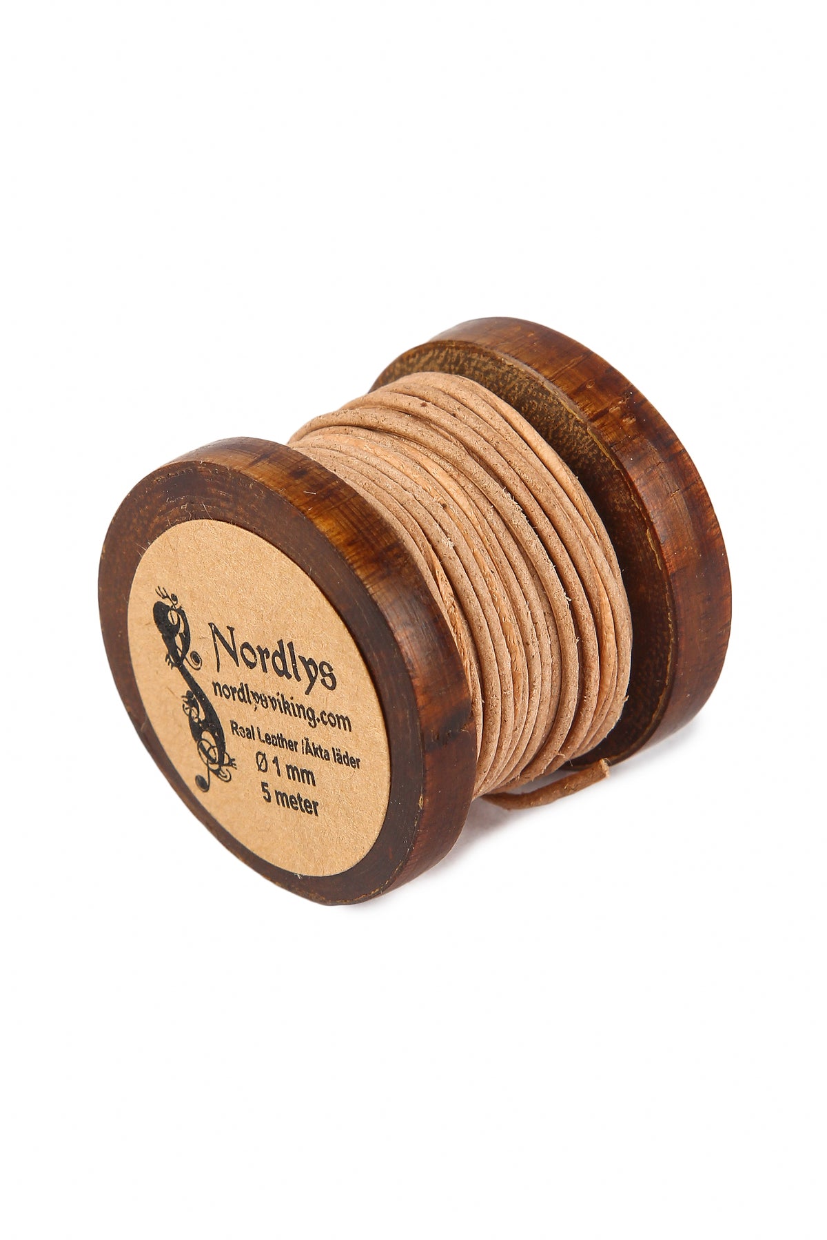 1mm, 5m natural leather string