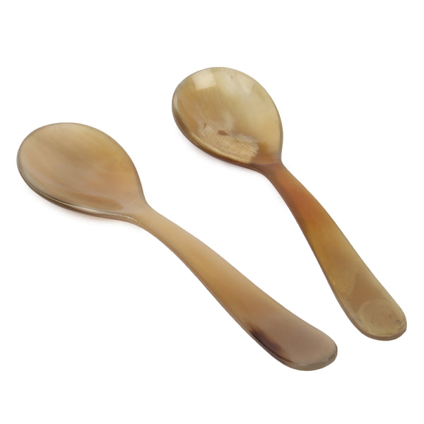 Handmade-Tablespoon in horn-Nordlys Viking